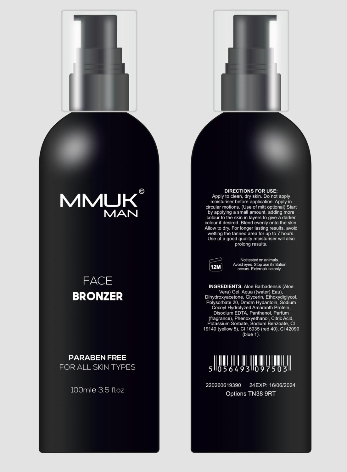 MMUK MAN Face Bronzer - 100ml | MMUK MAN – MaleSkin Shop